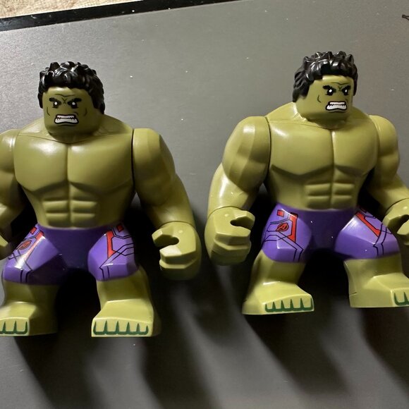 Lego | Toys | Lot Of 2 Incredible Hulk Avengers Lego Minifigures Age Of ...